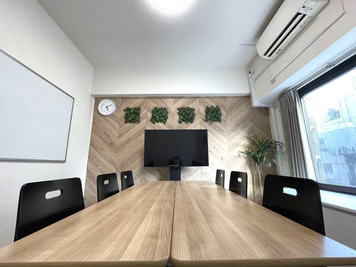 🍁冬割実施中🍁駅近！🌟【五反田駅3分！着席8名！明るくキレイ！】📡WiFi・ホワイトボード・📺大型モニター他全て無料！の写真5