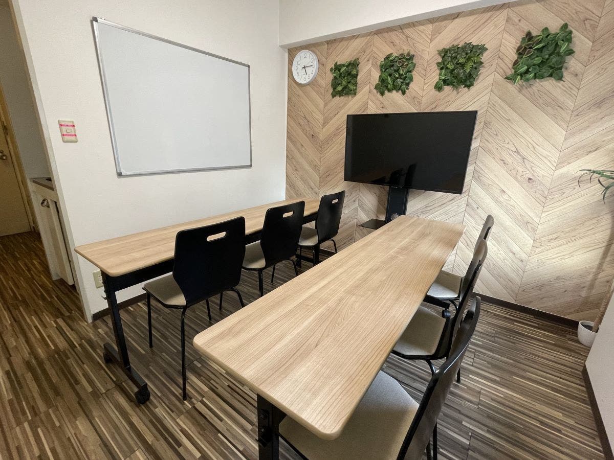 🍁冬割実施中🍁駅近！🌟【五反田駅3分！着席8名！明るくキレイ！】📡WiFi・ホワイトボード・📺大型モニター他全て無料！の写真6