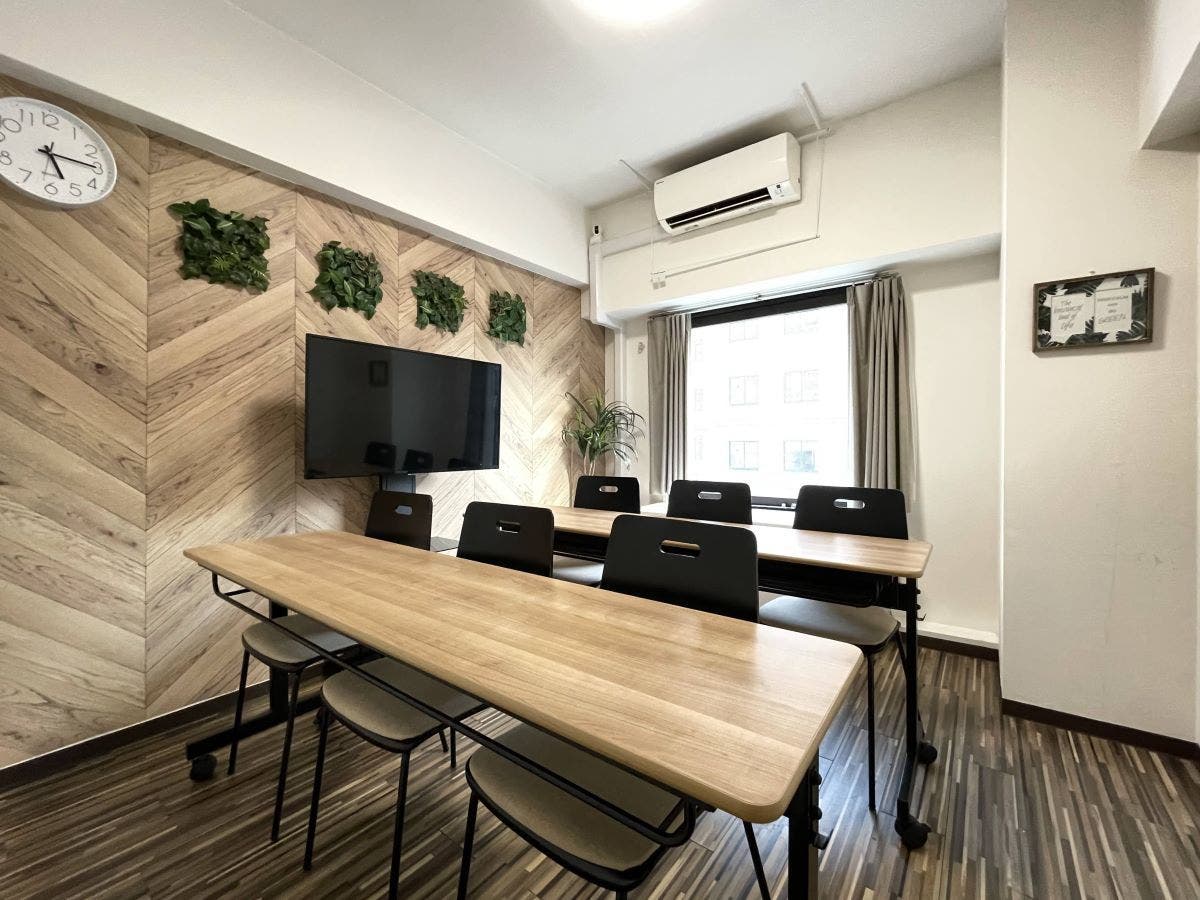 🍁冬割実施中🍁駅近！🌟【五反田駅3分！着席8名！明るくキレイ！】📡WiFi・ホワイトボード・📺大型モニター他全て無料！の写真7