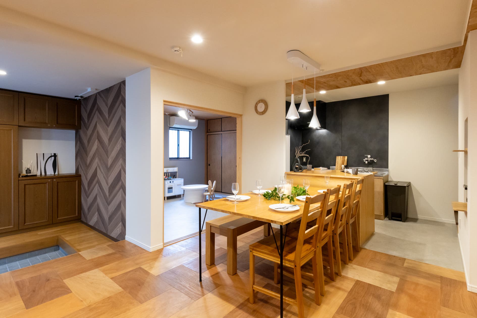 広々リビング/鶴橋駅徒歩5分/女子会/キッズスペース/映画鑑賞/キッチン付/お家デート/子連れOKの写真4