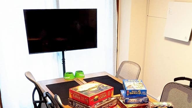 🧔🏻♂️毎回清掃🧹/ボードゲーム🎲/ゴミ捨て⭕/オフィスチェア🥰/光回線⚡Wi-Fiの写真2