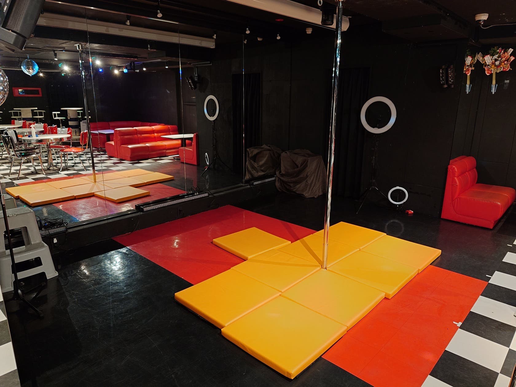 エックスポール×2本＋練習用マットの画像1