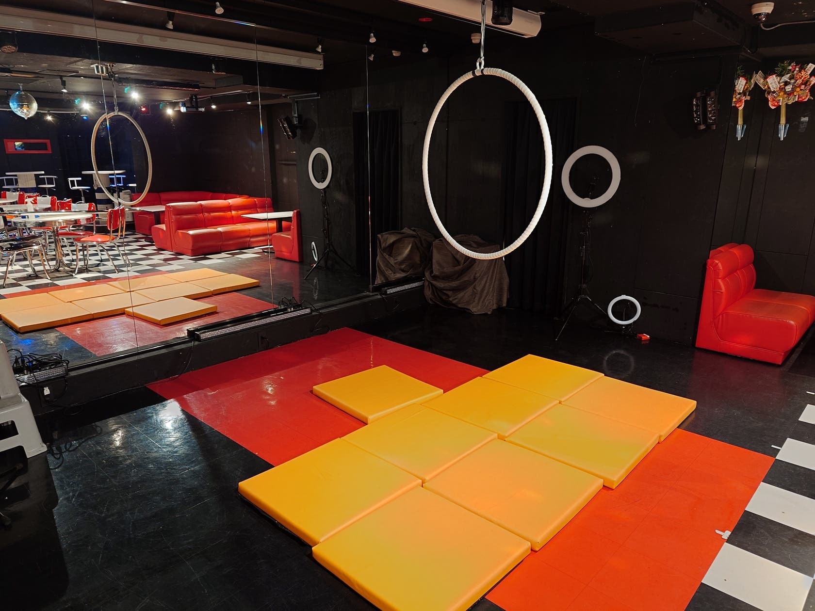 エアリアルフープ＋練習用マットの画像1