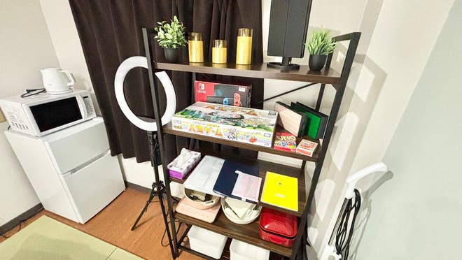 商店街隣接❣まったりデートからオフ会まで◎大阪天満宮駅・南森町駅5分🔥タタミの和み空間❣️大スクリーン&ドルビー音質♪🎞️の写真7