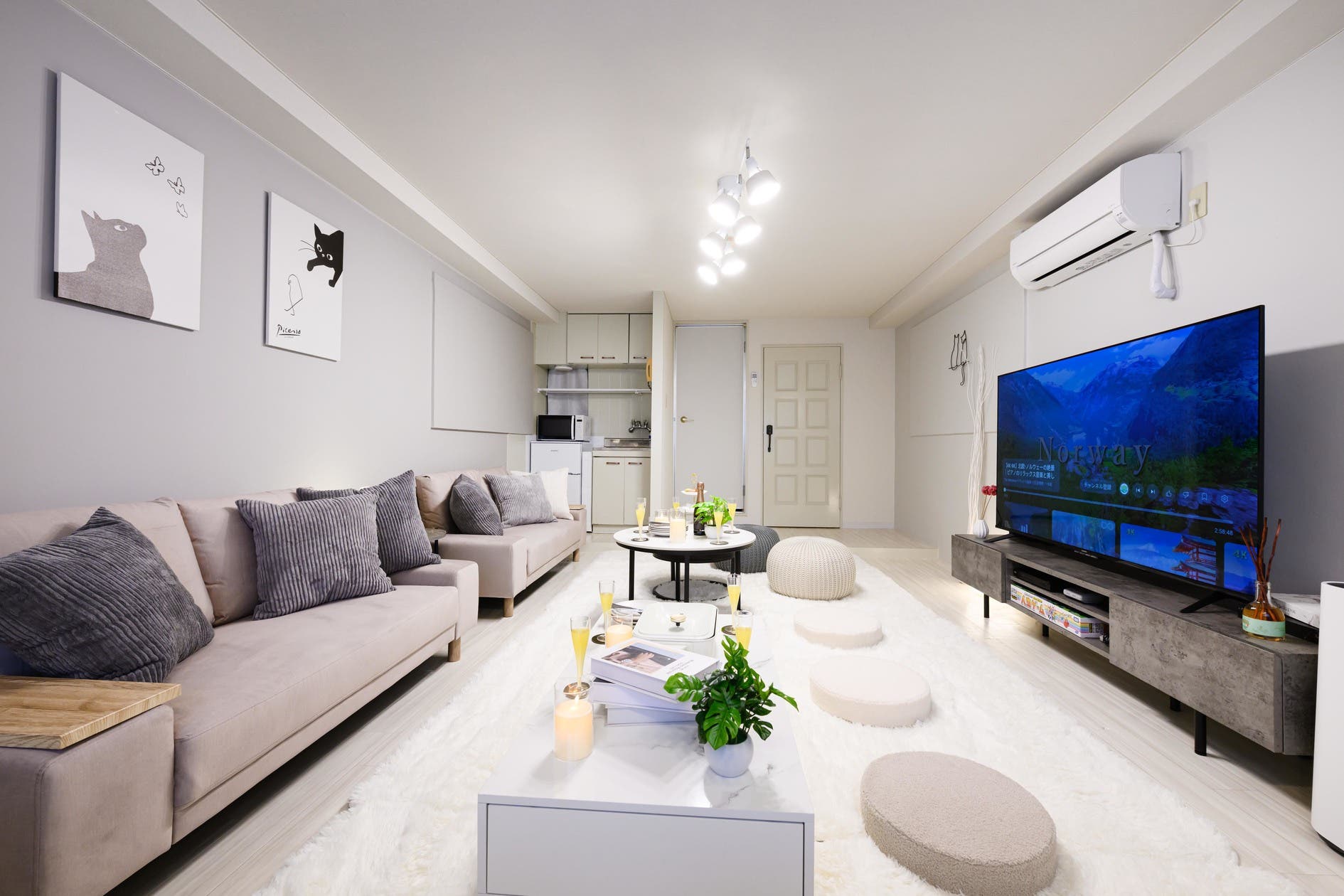 【New Open🎀✨】心斎橋すぐ💕高評価4.8🌟防犯カメラ🙅‍♀️💕65インチTVで大迫力🎮🎬の写真8