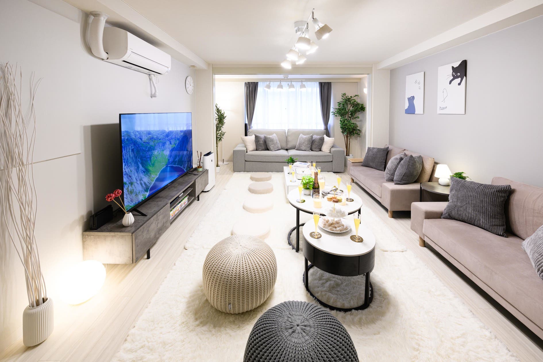 【New Open🎀✨】心斎橋すぐ💕高評価4.8🌟防犯カメラ🙅‍♀️💕65インチTVで大迫力🎮🎬の写真7