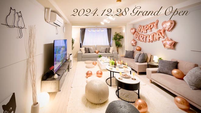 【New Open🎀✨】心斎橋すぐ💕高評価4.8🌟防犯カメラ🙅♀️💕65インチTVで大迫力🎮🎬の写真4