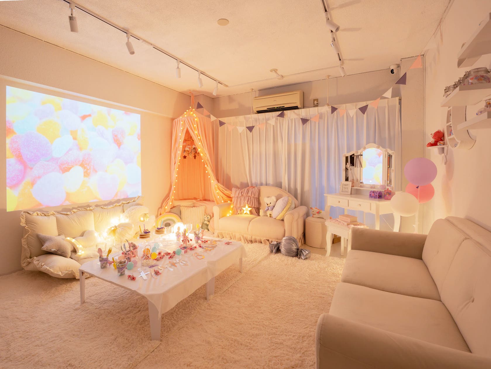 🍦🌈【最大10名】🦄名古屋駅4分｜撮影・配信｜コスプレ｜誕生日会｜推し会｜クリスマスパーティー🎄｜Wi-Fi｜24Hの写真12