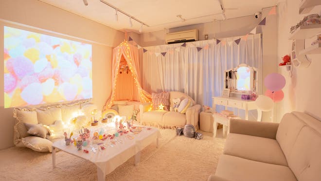 🍦🌈【最大10名】🦄名古屋駅4分|撮影・配信|コスプレ|誕生日会|推し会|クリスマスパーティー🎄|Wi-Fi|24Hの写真12