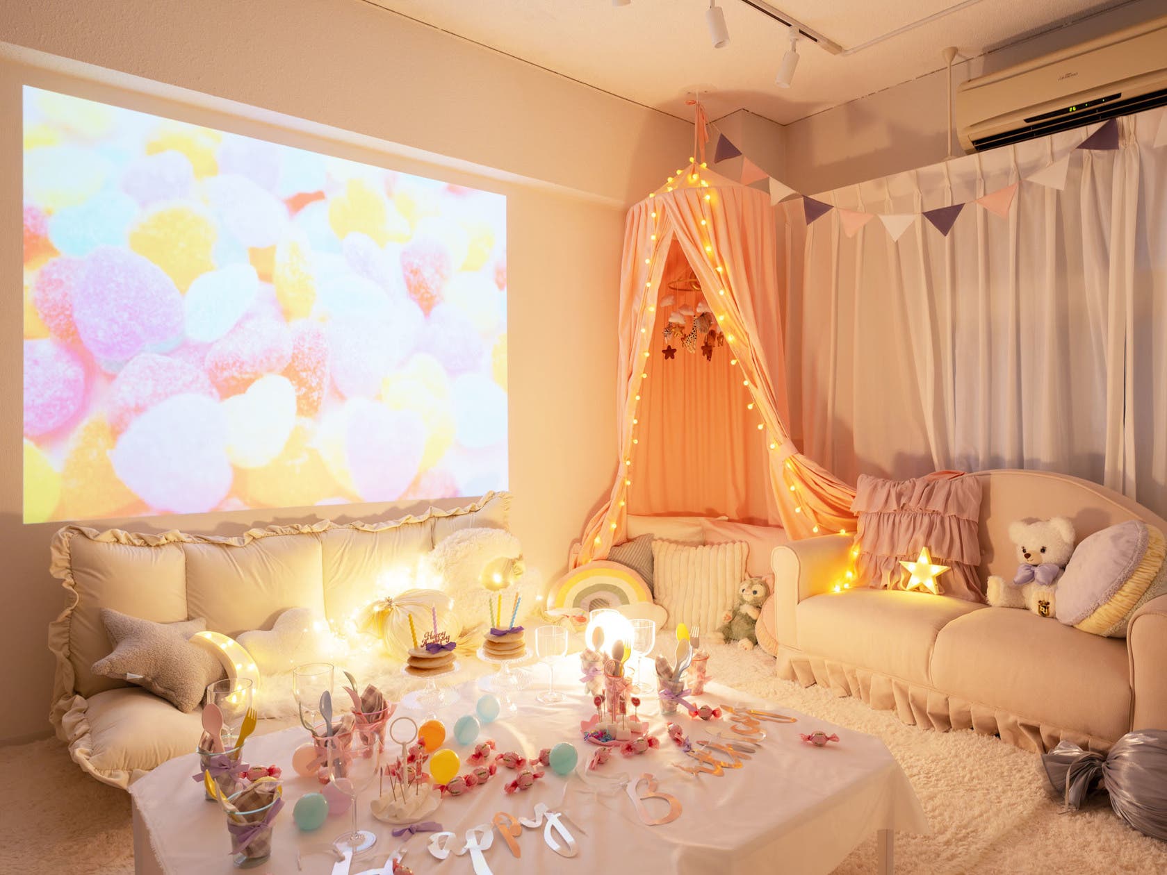 🍦🌈【最大10名】🦄名古屋駅4分｜撮影・配信｜コスプレ｜誕生日会｜推し会｜クリスマスパーティー🎄｜Wi-Fi｜24Hの写真11