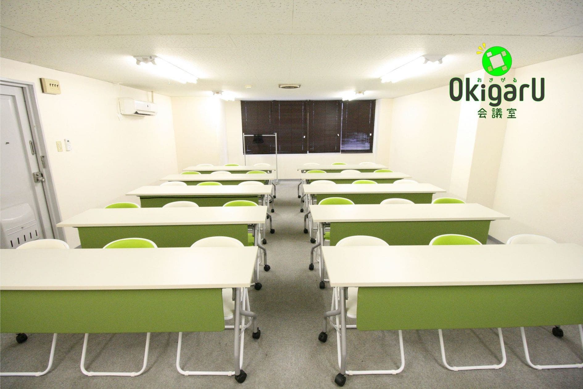 【お気軽グループアワード2024受賞🏅】🎯堺筋本町駅3分🎯演台＆マイク🌈42人収容◆お気軽会議室堺筋本町◆◆の写真1