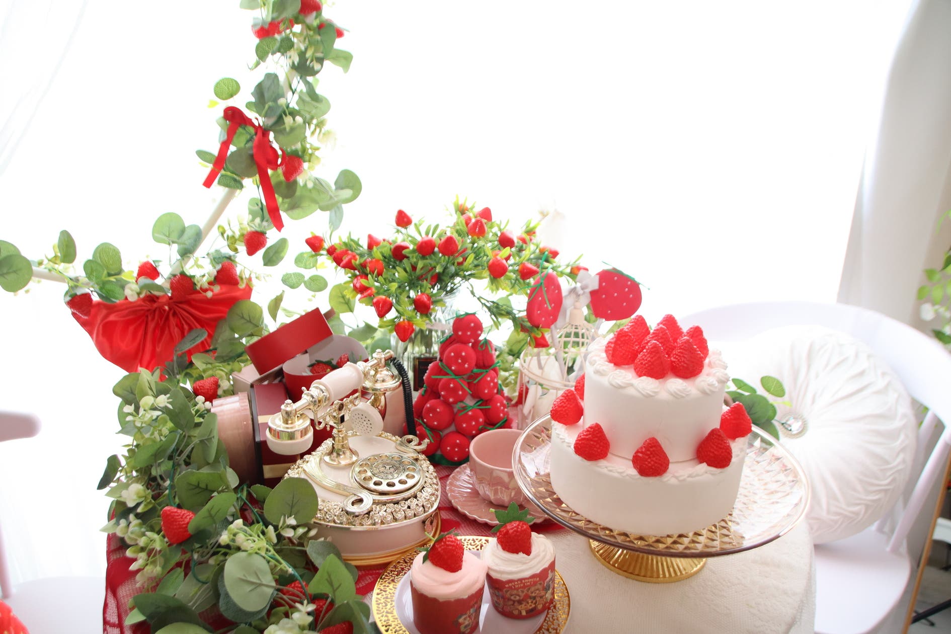 要町駅徒歩4分の可愛いレンタルスペース♡ホワイトクリスマスルーム🎄ポートレート撮影🤍コスプレ🤍推し活🤍女子会の写真26