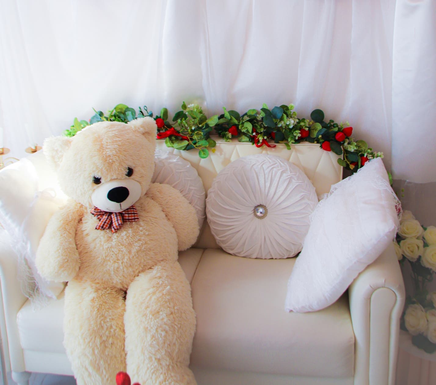 要町駅徒歩4分の可愛いレンタルスペース♡ホワイトクリスマスルーム🎄ポートレート撮影🤍コスプレ🤍推し活🤍女子会の写真23