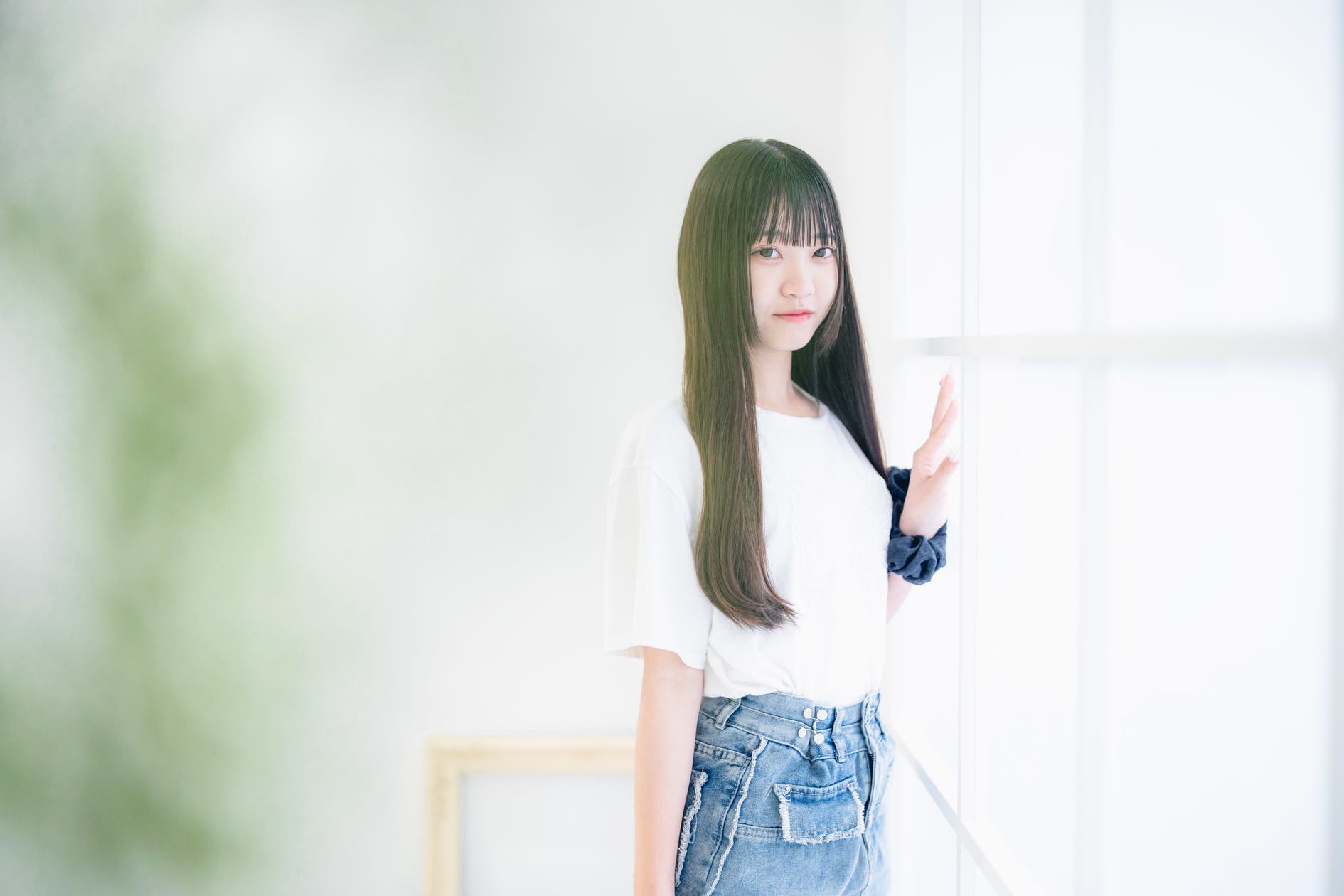 白を基調とした自然光豊かな撮影スタジオの写真10