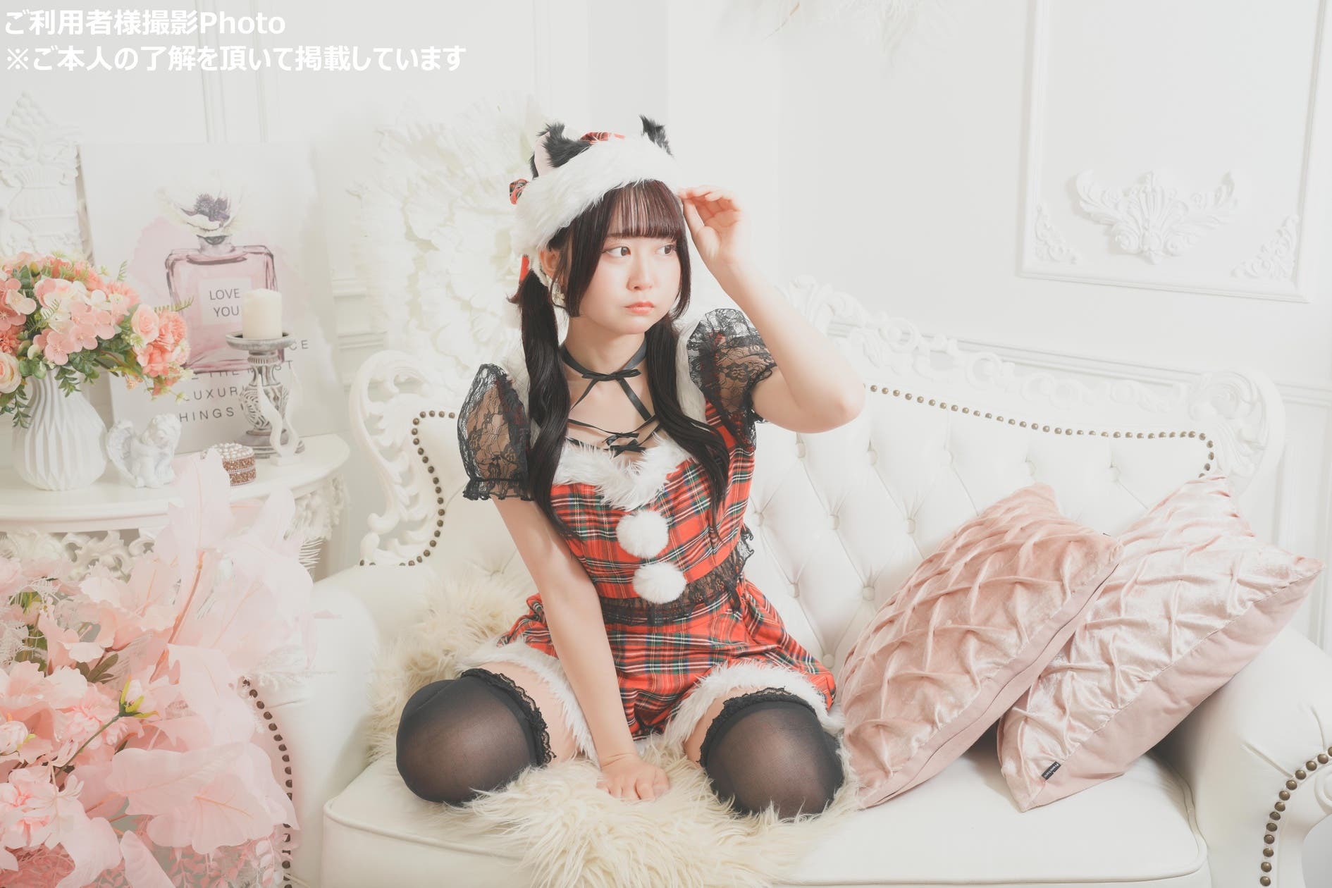 【浅草橋撮影スタジオ】王朝風姫系×オトナ可愛いピンク×エレガントの3ゾーンで撮影｜推しの生誕祭｜コスプレ｜ポートレートに最適の写真11