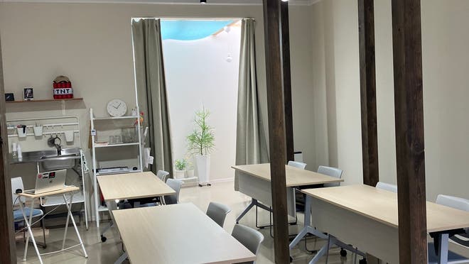 長屋を改装した温かみのあるレッスン、ワーキングスペースの写真3