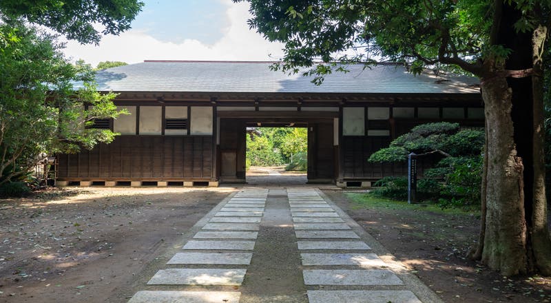 江戸時代～明治時代の建物が残る、国登録有形文化財