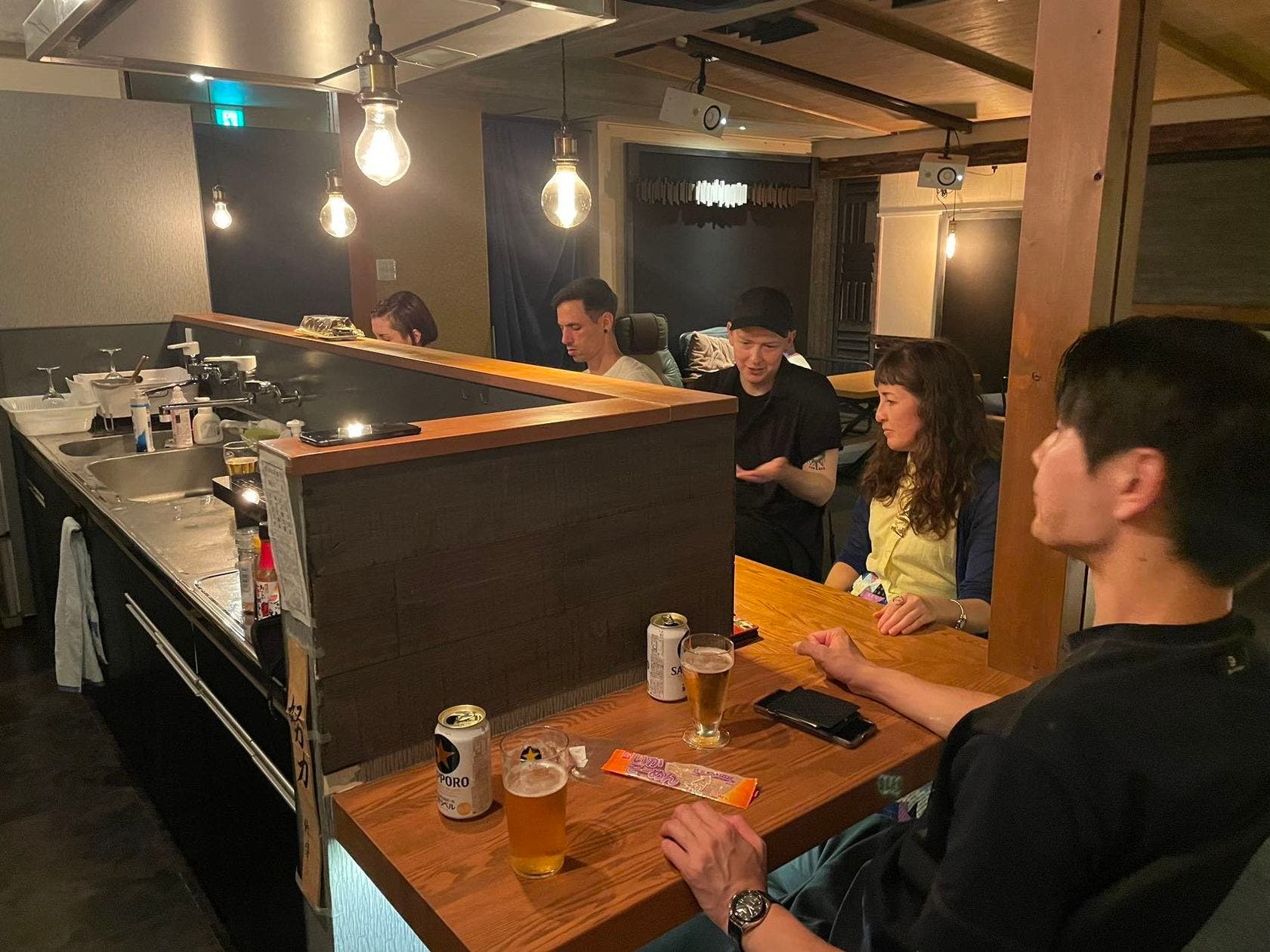 四ツ橋駅　徒歩一分　プライベート空間で貸し切りイベント　料理 ドリンク提供可の写真2