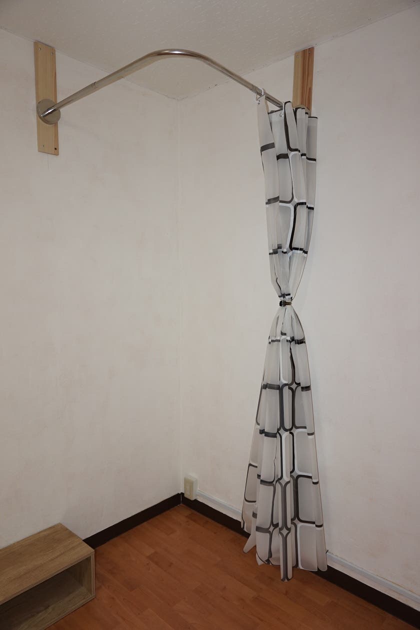 ヨガ教室開催中大型ダンスミラー設置のスタジオ203の写真3