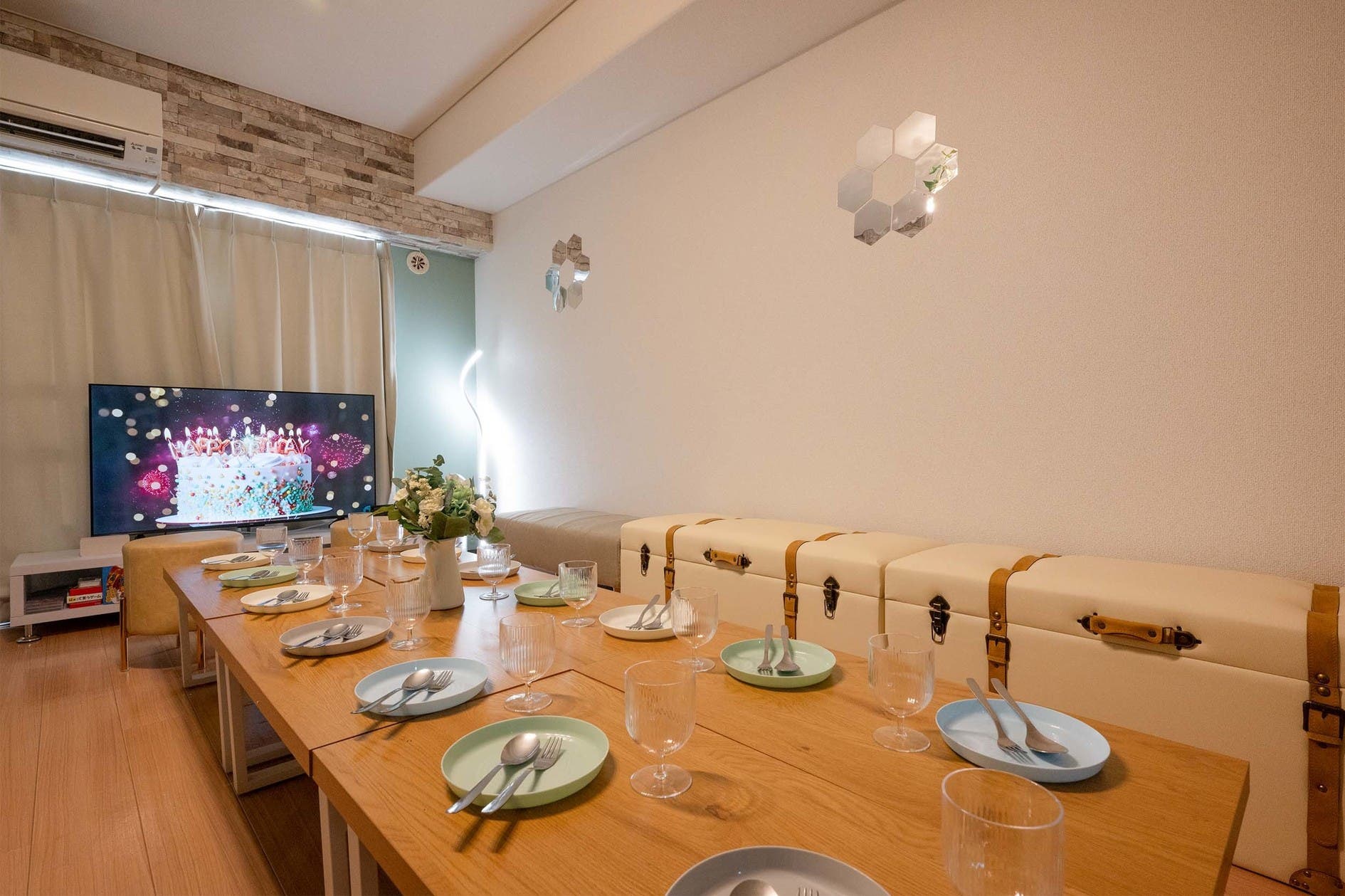 セレコレ🌳クリスマス☃️最大25名🉐駅3分🥳ゲーム機🎮女子会💗推し活🌟撮影📷パーティ🥂飲み会🍻kitty八丁堀の写真8