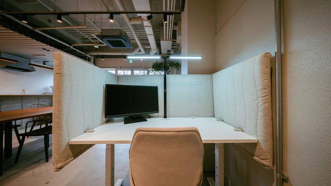 【星ヶ丘のコワーキングスペース】モニター・ホワイトボード付き!!全体貸切利用の写真5