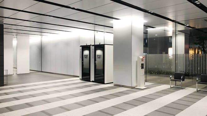 【テレキューブ】東急虎ノ門ビルの個室型ワークブース(254-02)です。視線と音を遮る、プライベートな集中環境。の写真1