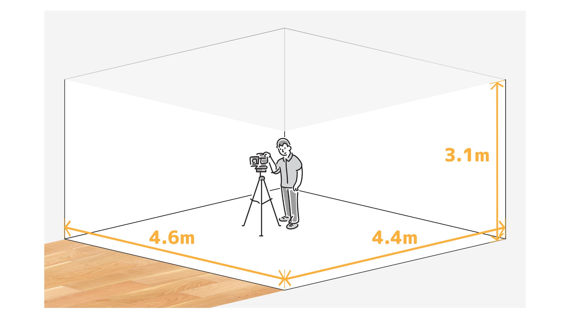 【STUDIO BENBEN 九段下・市ヶ谷】79㎡、バルコニー付き本格スタジオの写真22