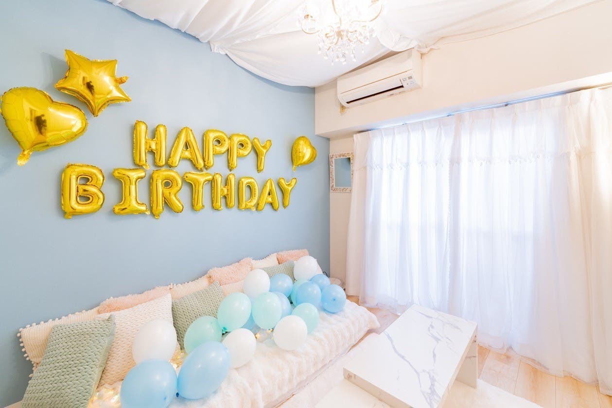 🎬大画面スクリーン📽️１００インチプロジェクタ付✨Netflix/hulu見放題💓少人数での女子会、誕生日会、推し会、撮影に最適の写真3