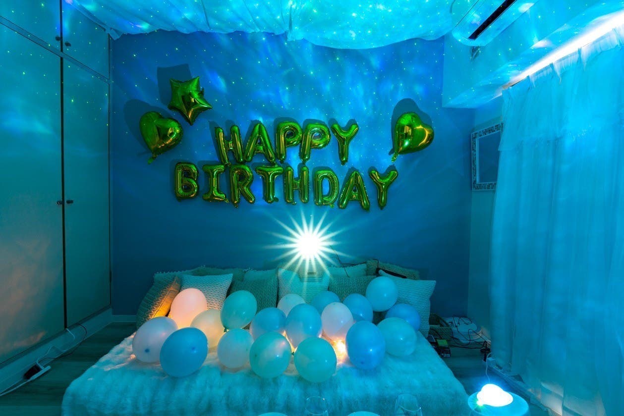 🎬大画面スクリーン📽️１００インチプロジェクタ付✨Netflix/hulu見放題💓少人数での女子会、誕生日会、推し会、撮影に最適の写真10