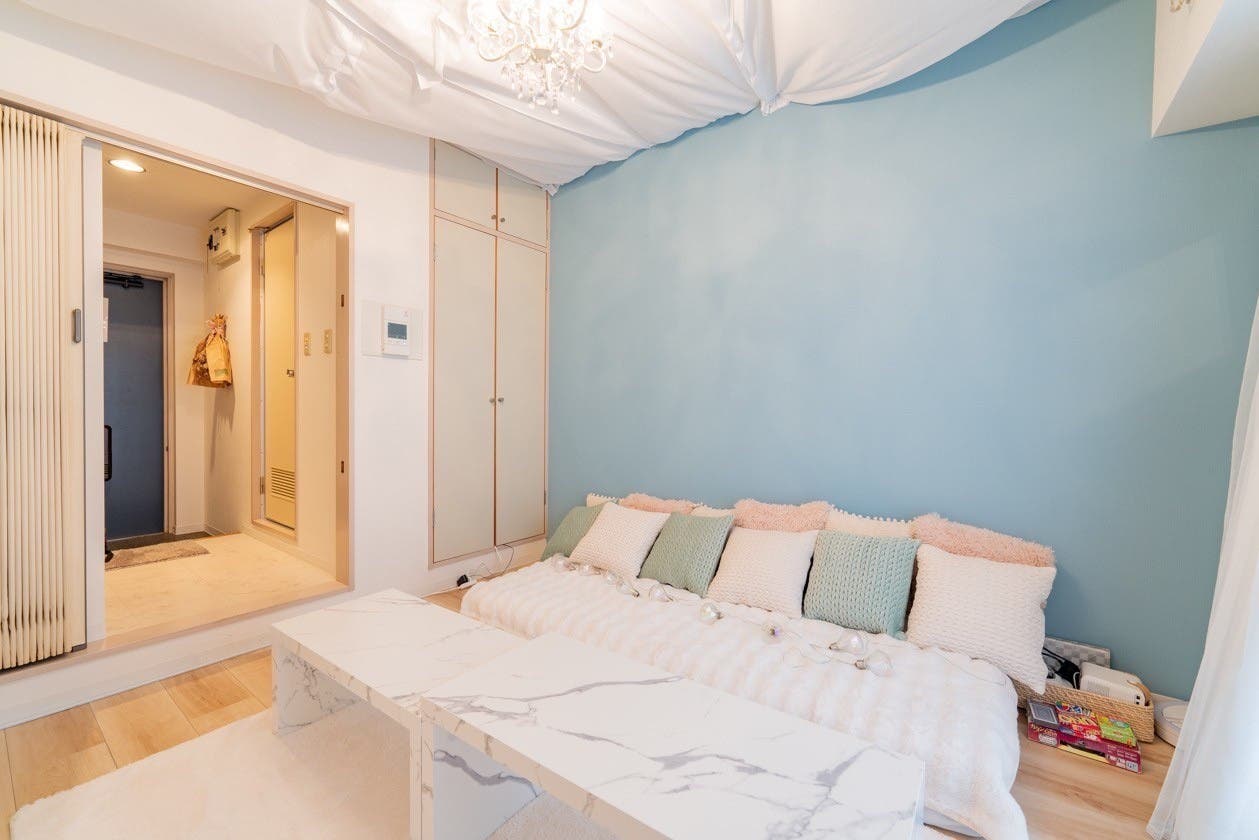 🎬大画面スクリーン📽️１００インチプロジェクタ付✨Netflix/hulu見放題💓少人数での女子会、誕生日会、推し会、撮影に最適の写真14