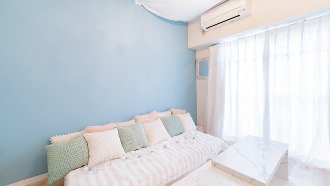 🎬大画面スクリーン📽️100インチプロジェクタ付✨Netflix/hulu見放題💓少人数での女子会、誕生日会、推し会、撮影に最適の写真19