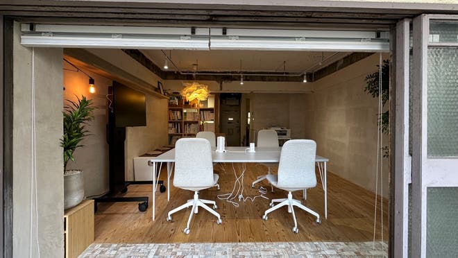 駅チカ30秒★レトロな秘密基地要素のある空間★充実の設備(サイネージモニター、冷蔵庫)の写真6