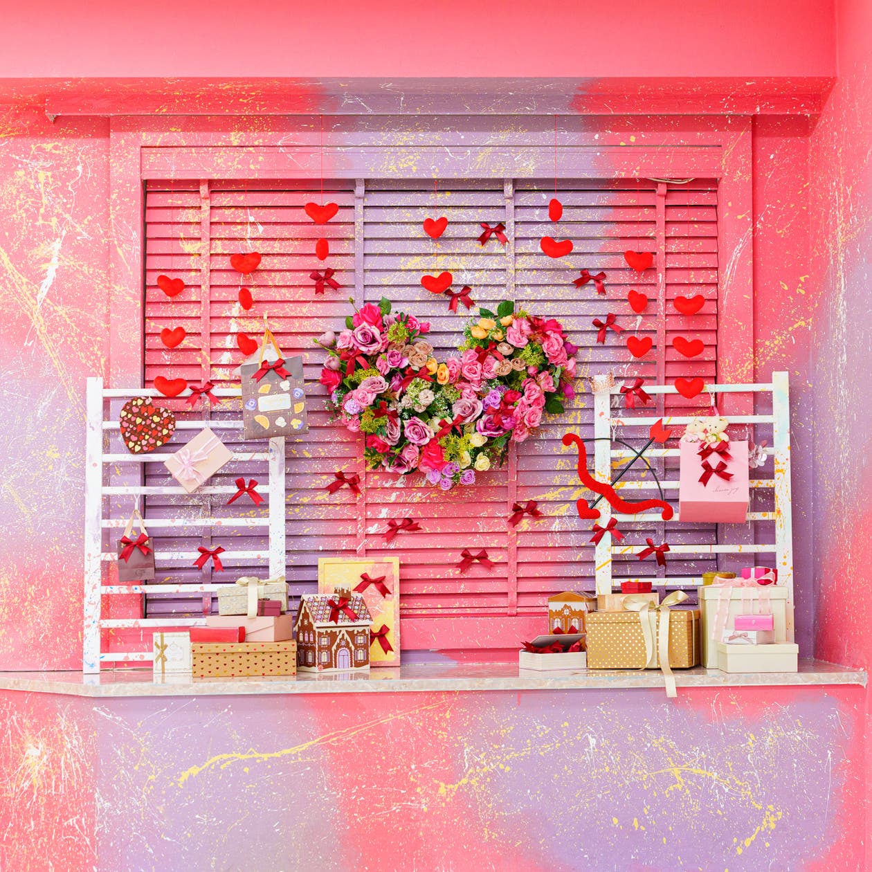 【ゼロスタジオ】カラフル&派手な壁　アメリカン　広い控室のハウススタジオ　120㎡の広々余裕な空間　 TVや雑誌の撮影実績多数！の写真21