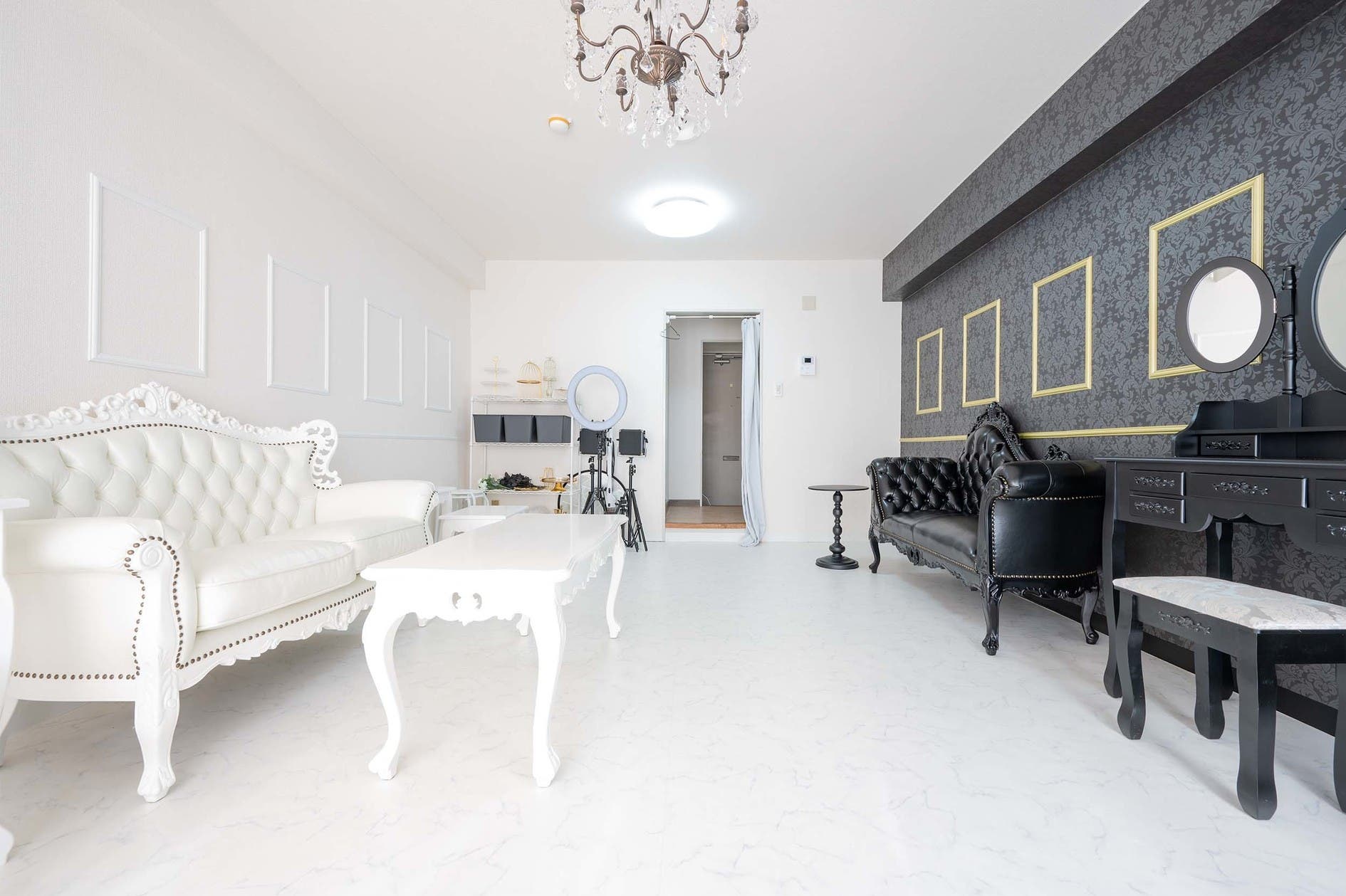 新規OPEN!🖤Black&White‎🤍SNS話題❣️横浜駅5分🌟姫系撮影スタジオ｜生誕祭｜ポトレ｜コスプレ｜推し活｜商用の写真9