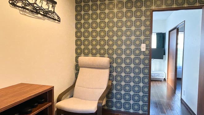 NEW!【ワンフロア貸切🏠】北欧風1LDK🌲 簡易キッチン有で多用途で利用できる広々スペース💛 の写真4