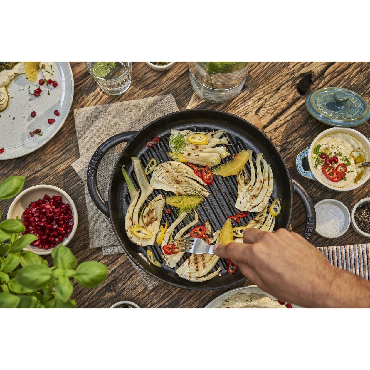 STAUB GRILL 27cmの画像1