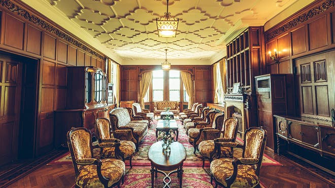 【ジェームス邸】リビングの写真1