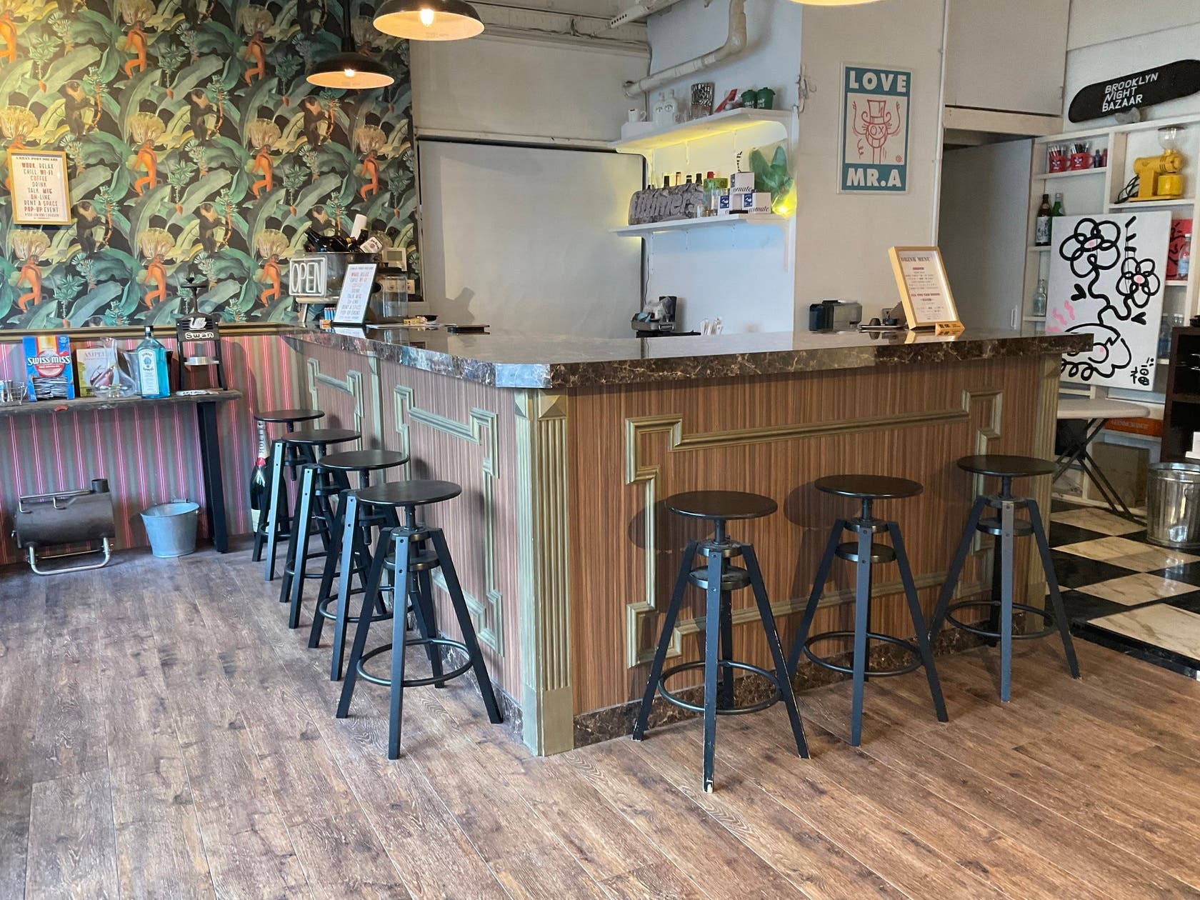 眺望抜群のコーワーキング・スペース（リモートワークなど）フリースペースの写真7