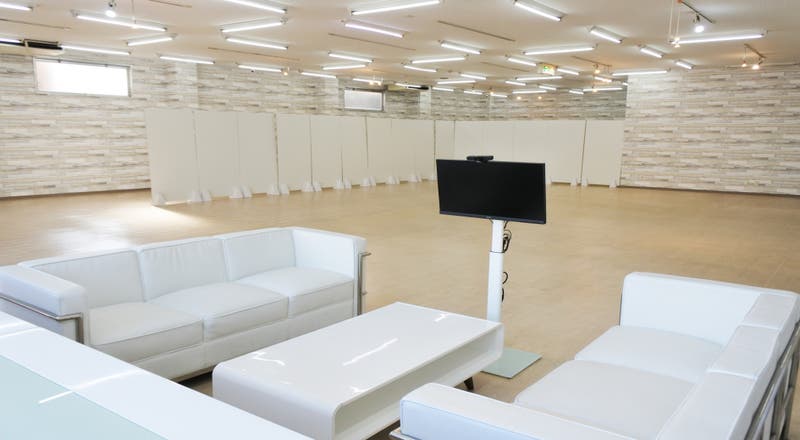 静岡市葵区安部町の200平米の広々スペース