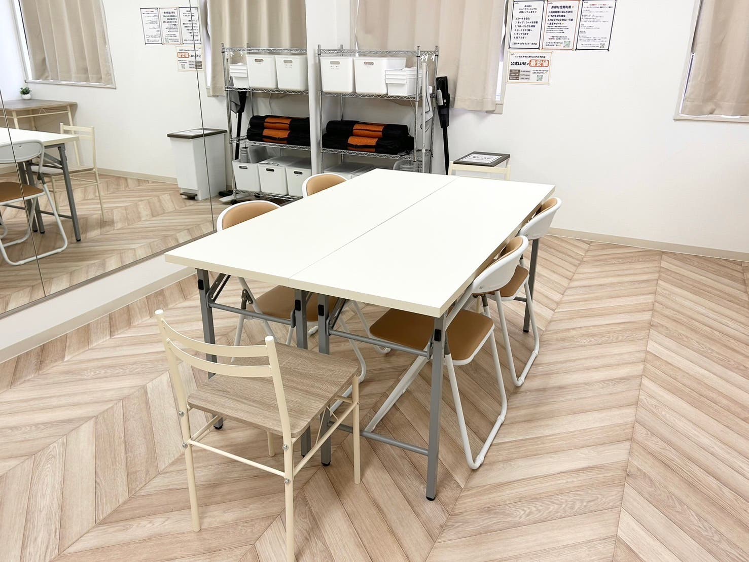 🆕横須賀中央駅4分✨ダンス・ヨガ・トレーニングにおすすめのレンタルスタジオ🪩2～5名利用に最適・大型鏡あり🪞3h以上の利用で割引の写真9