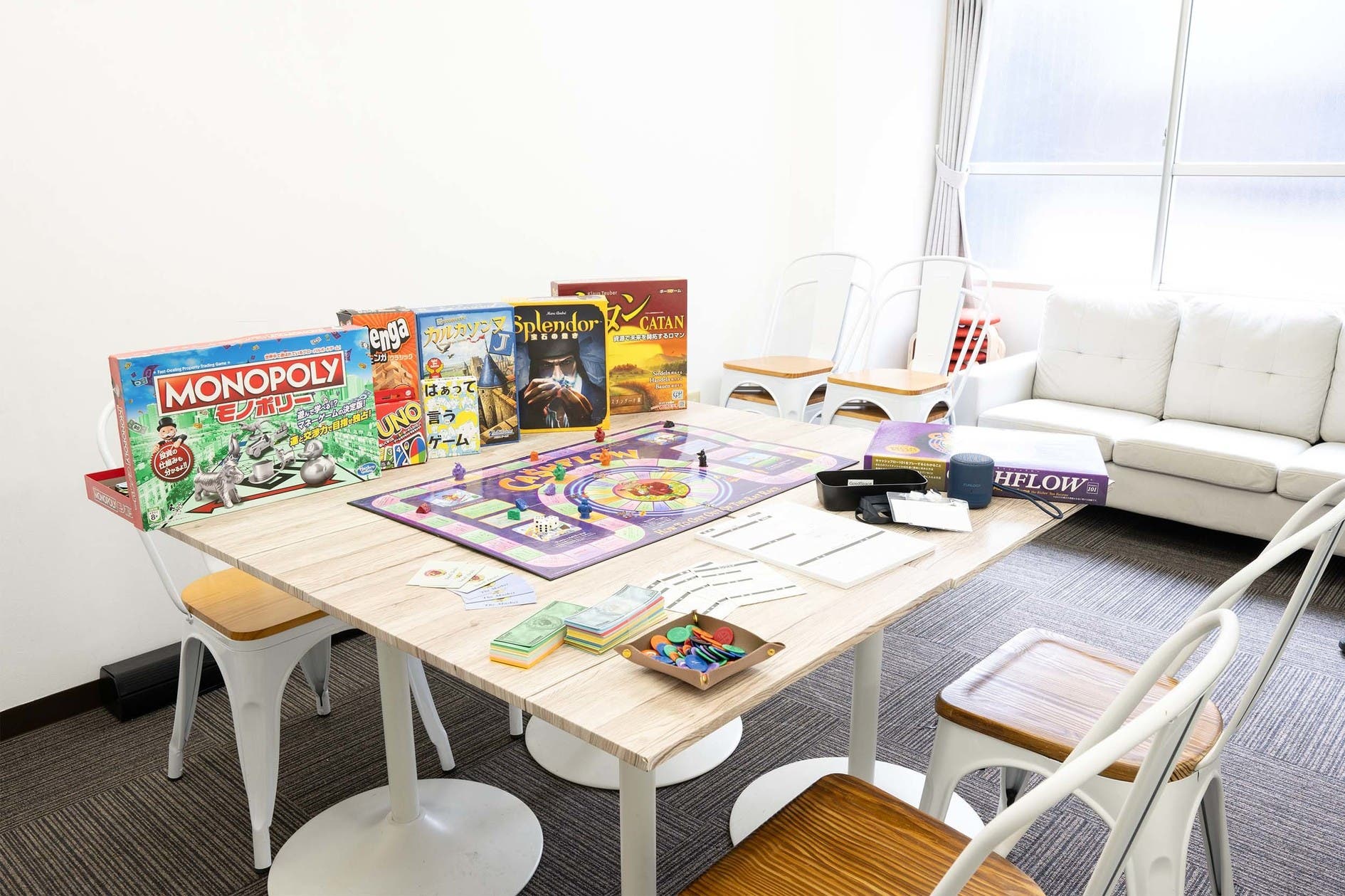 神田駅1分🚃8名＋7名利用🆗全設備無料｜光回線｜土足｜24時間｜プロジェクタ｜冷蔵庫・レンジ｜RoomB[39]の写真2