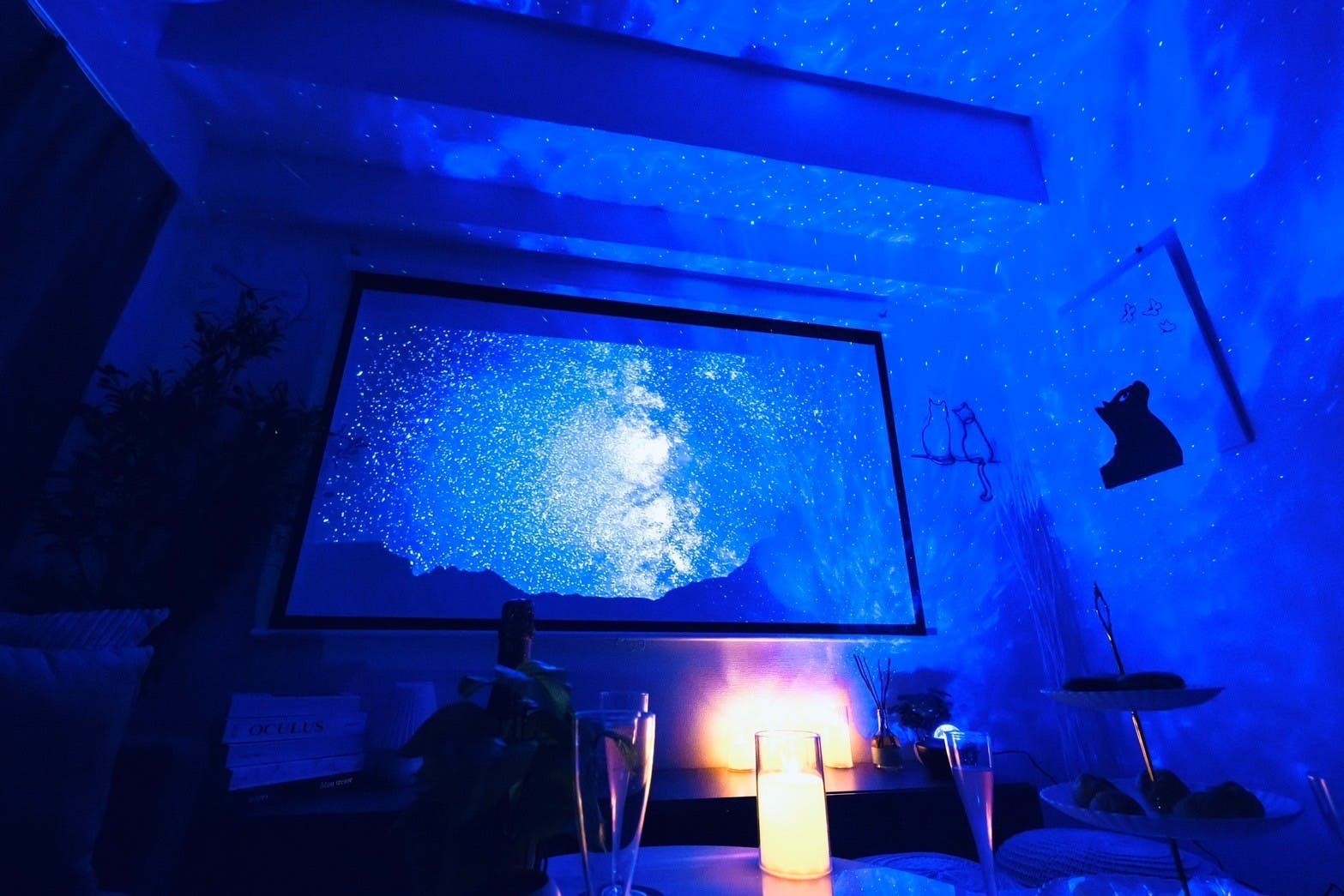 ✨新規オープン🎉✨梅田すぐ🎀✨北欧モダン×おうちシアター🤍隠れ家デート💕大迫力84㌅🎬🎮✨の写真7