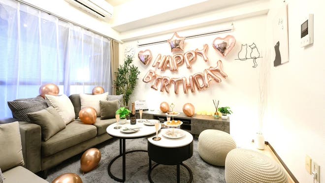 ✨新規オープン🎉✨梅田すぐ🎀✨北欧モダン×おうちシアター🤍隠れ家デート💕大迫力84㌅🎬🎮✨の写真2