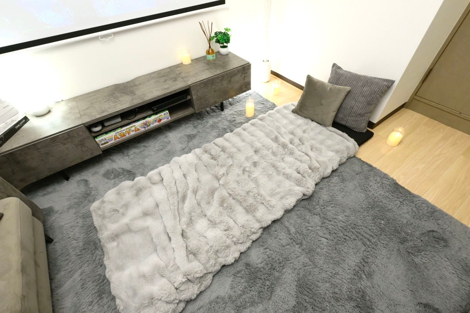 ✨新規オープン🎉✨梅田すぐ🎀✨北欧モダン×おうちシアター🤍隠れ家デート💕大迫力84㌅🎬🎮✨の写真25