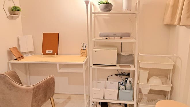 セラピスト必見【葛西駅3分】完全な個室貸切サロン/本格マットレス常設でタイマッサージも可能/エステや整体のベッド完備の写真11