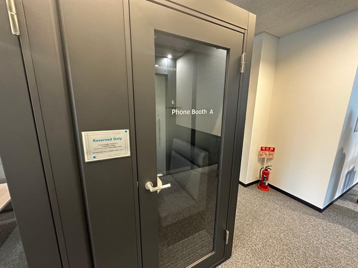 【芝浦ふ頭から徒歩3分】フォンブースA⭐無料Wi-Fi⭐テレワークやオンライン会議に最適◎の写真5