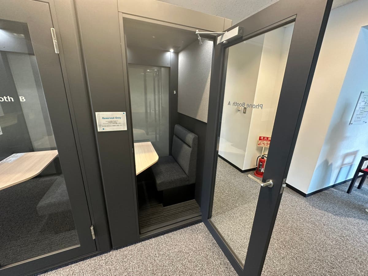 【芝浦ふ頭から徒歩3分】フォンブースA⭐無料Wi-Fi⭐テレワークやオンライン会議に最適◎の写真6