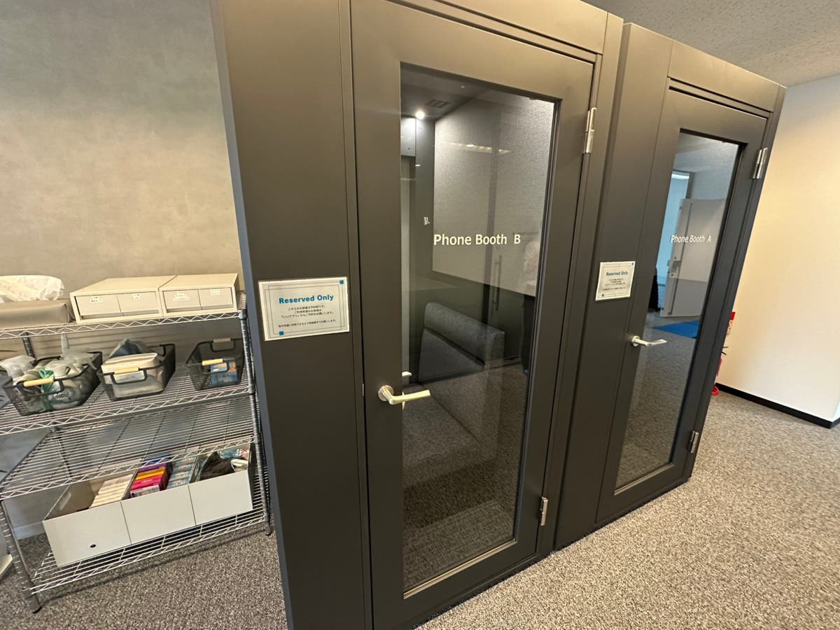 【芝浦ふ頭から徒歩3分】フォンブースB⭐無料Wi-Fi⭐テレワークやオンライン会議に最適◎の写真6