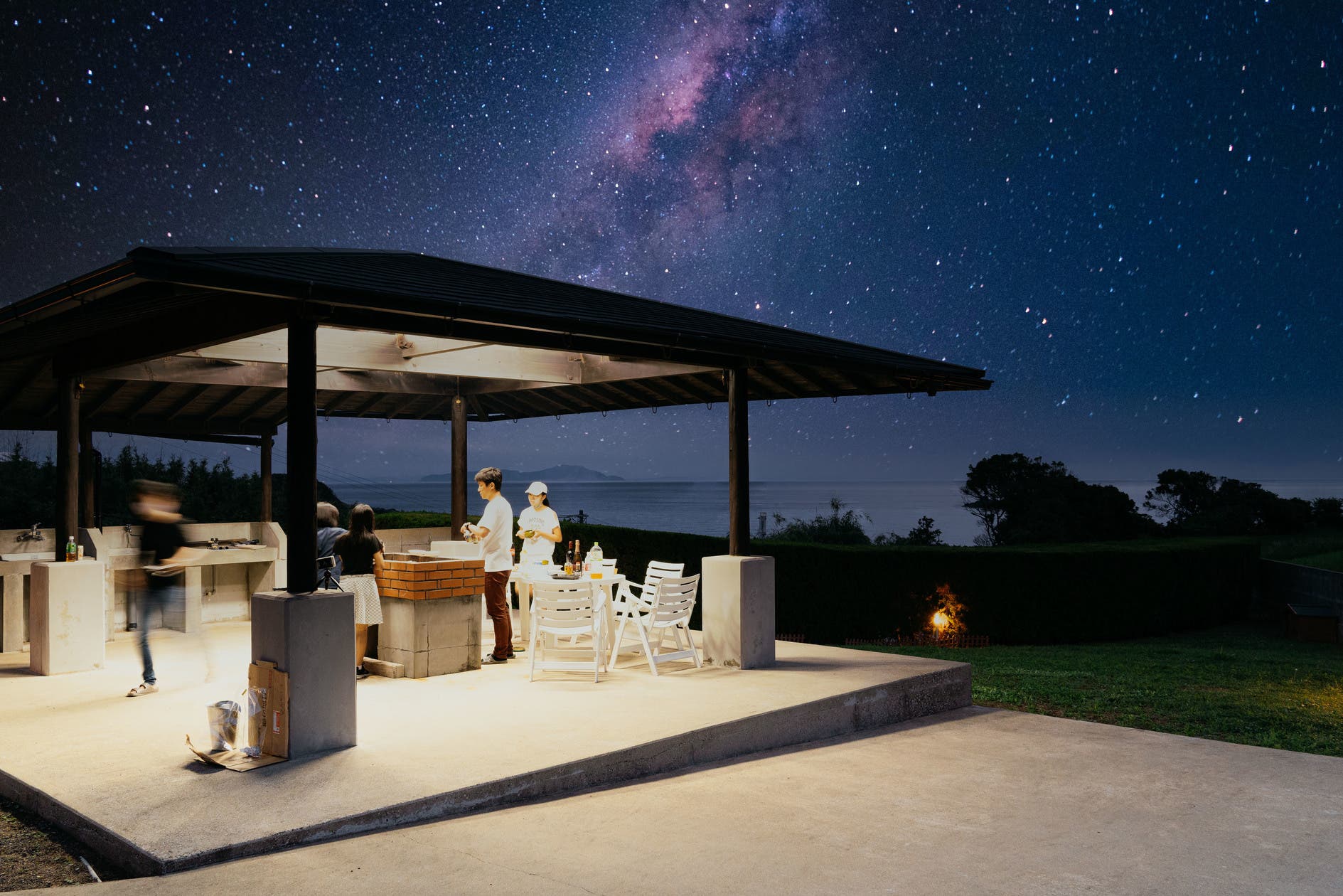 オーシャンビューのプライベートサウナ＆露天風呂でととのう…。海と星を眺めながら、BBQを楽しむの写真11