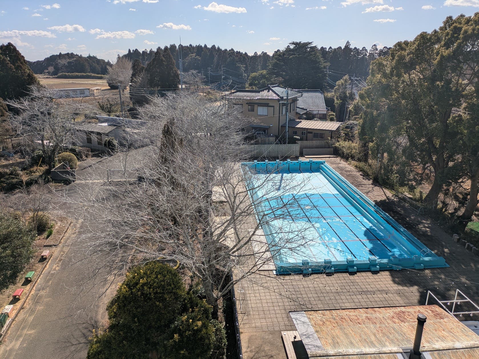 学校の屋上の写真5